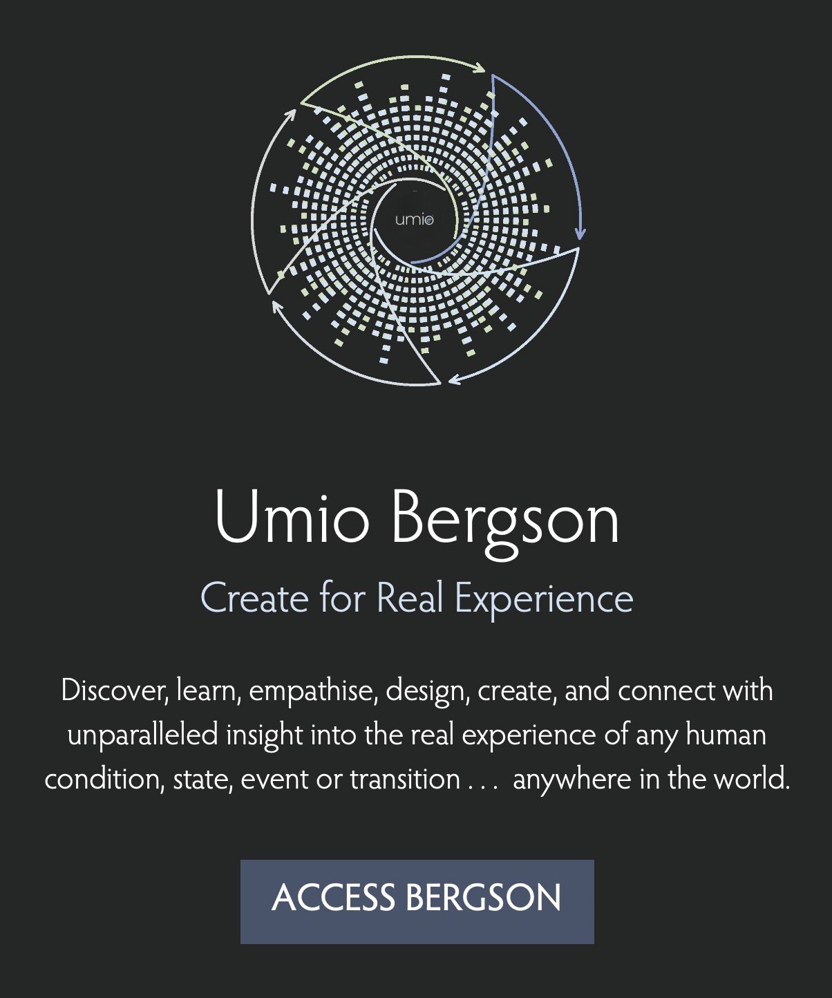 Umio Bergson | Bergson Home Page